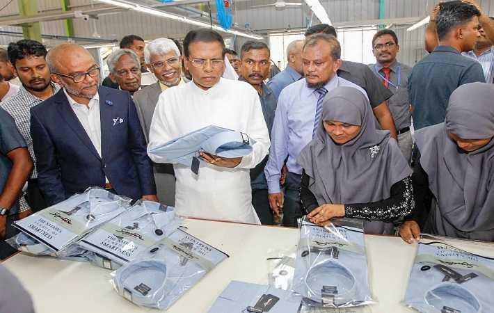 Sri Lanka : Sri Lankan Prez inaugurates two new garment factories ...