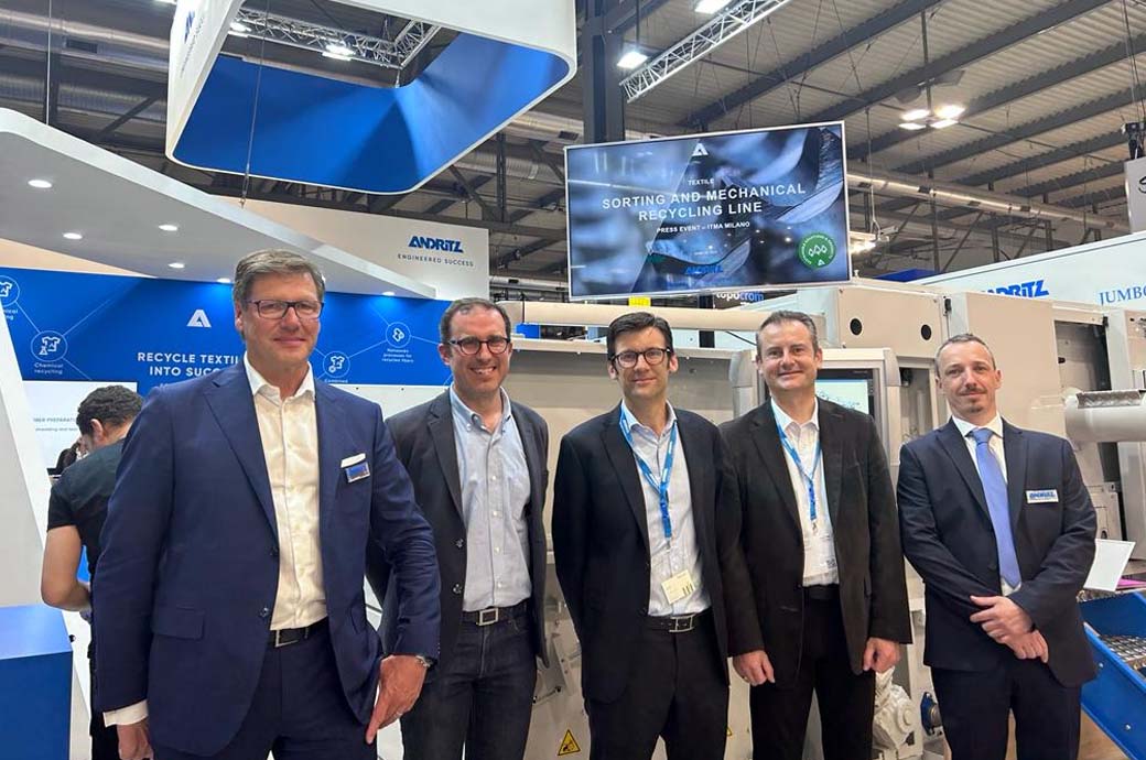 Austria's Andritz partners with Pellenc, Nouvelles Fibres Textiles